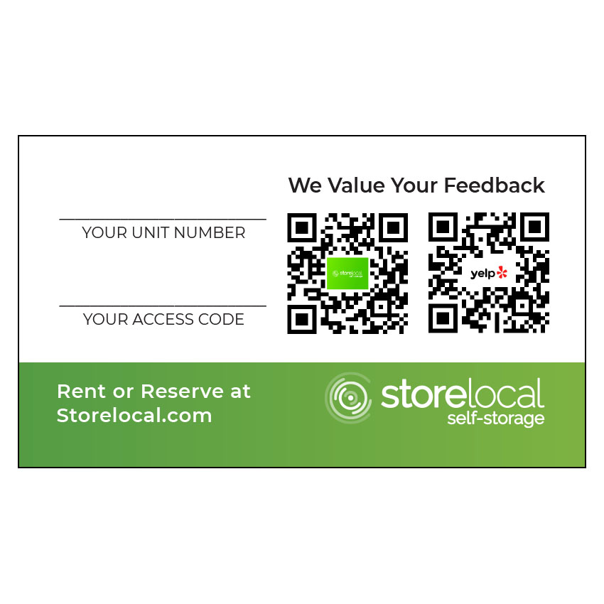Storelocal Centinela Business Card – Customer Service Representative – Plat Marketing